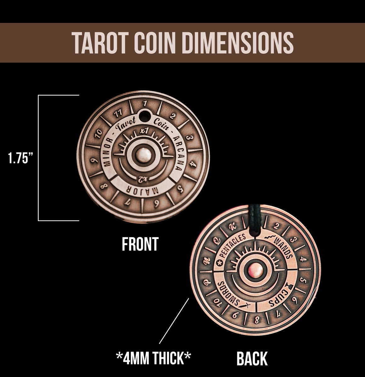 The Tarot Coin - *Special Edition Copper Version – scylo